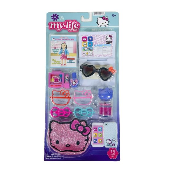 My Life As | Toys | My Life As Hello Kitty Fashionista Playset 5 Pieces ...